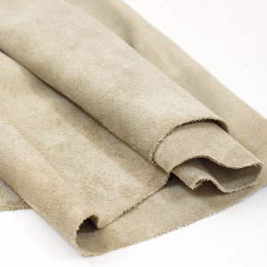 Earth Tone Chap Suede | Rough Cut by Square Foot | Cowhide Leather - Etsy