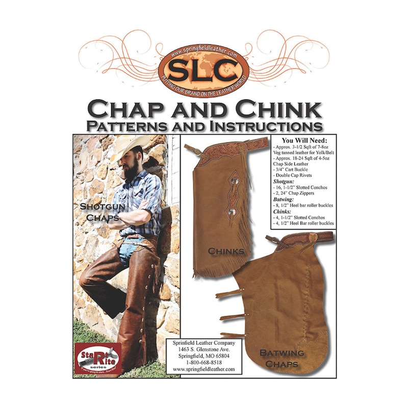 Chaps Pattern - Etsy