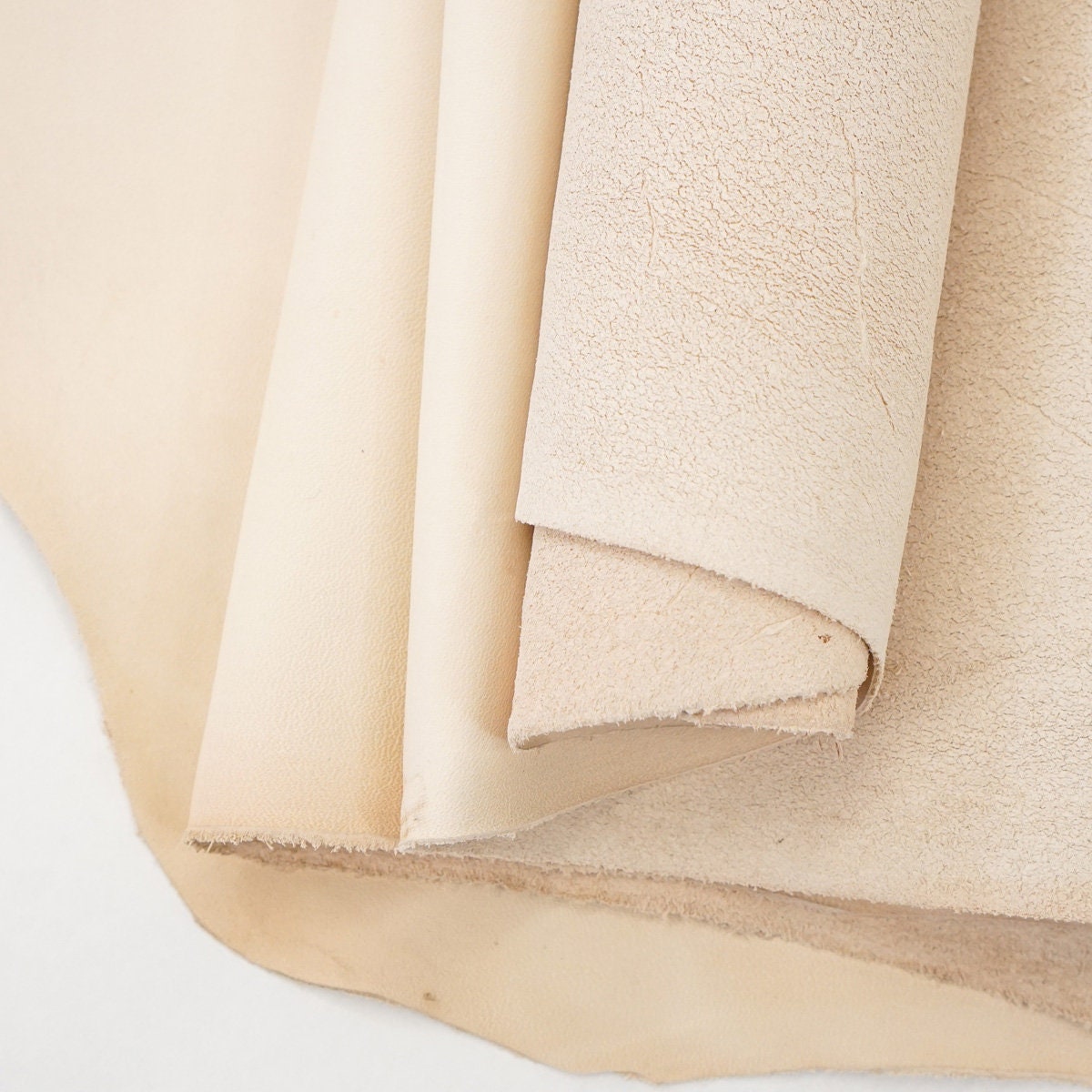 Sof-tan Veg Tan Leather | Rough Cut by the Square Foot | Milled Import ...