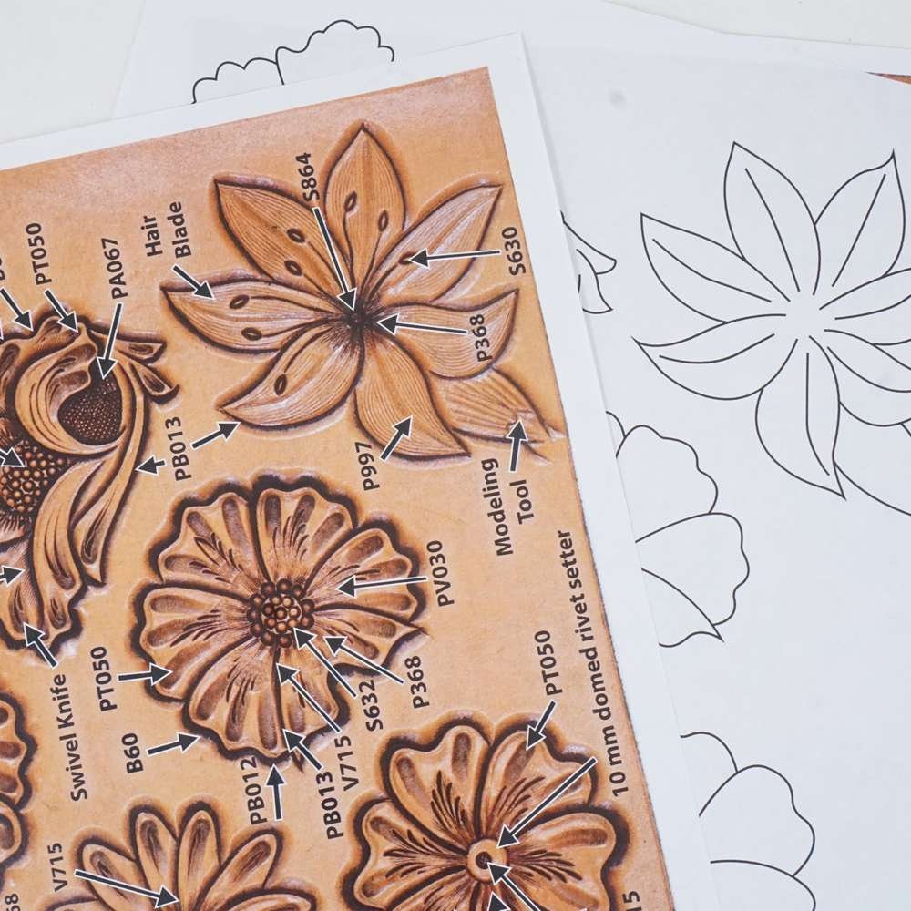 Sheridan Style Tooling & Tracing Pattern Pack | SLC Physical Pattern ...