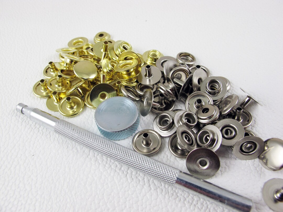 Snap Setting Kit | Line 20 & Line 24 Snap Setter | Rivet Setter - Etsy