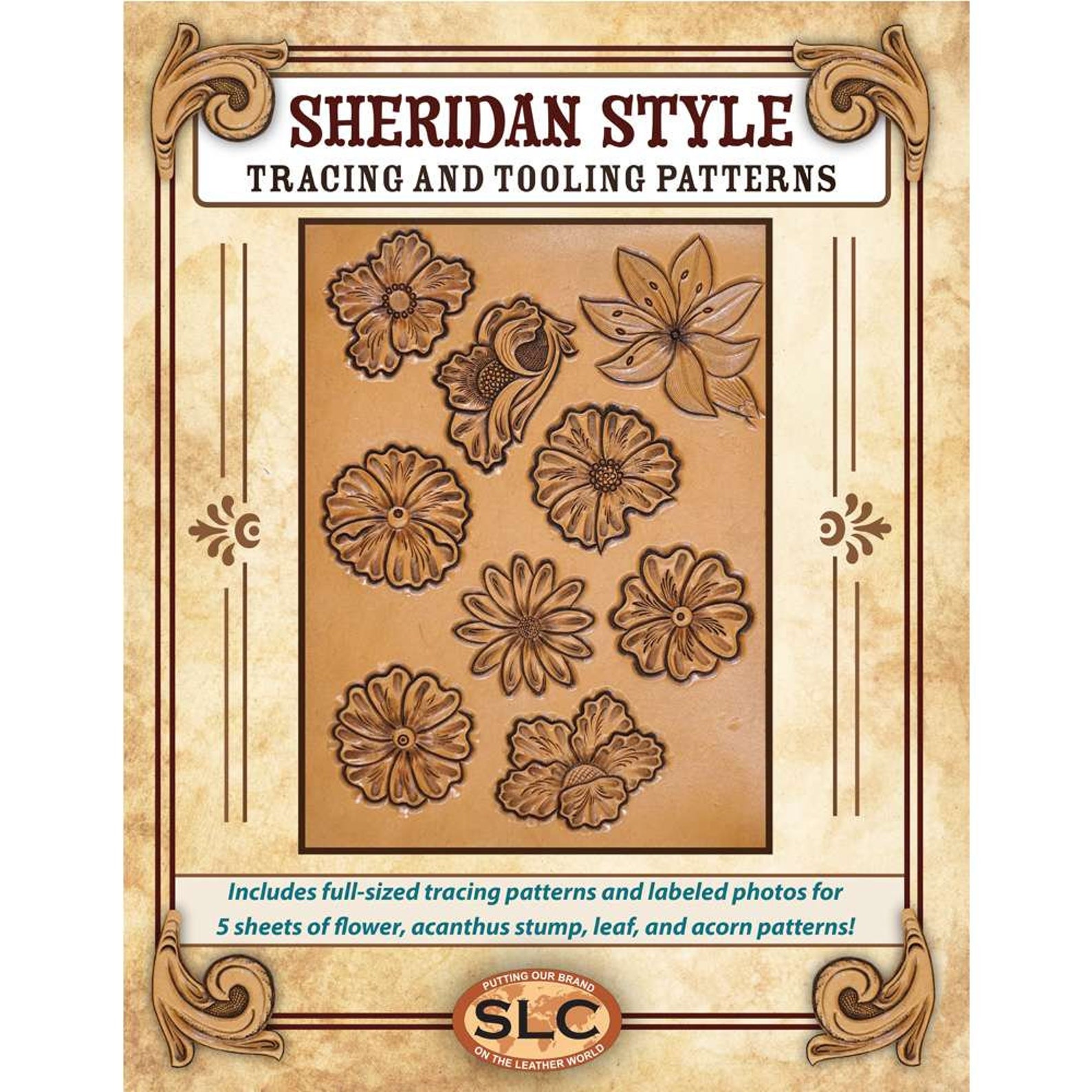 Sheridan Style Tooling & Tracing Pattern Pack | SLC Physical Pattern ...
