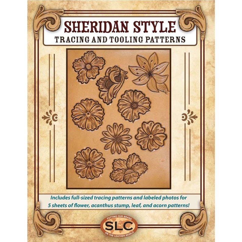 Sheridan Style Tooling & Tracing Pattern Pack | SLC Physical Pattern ...