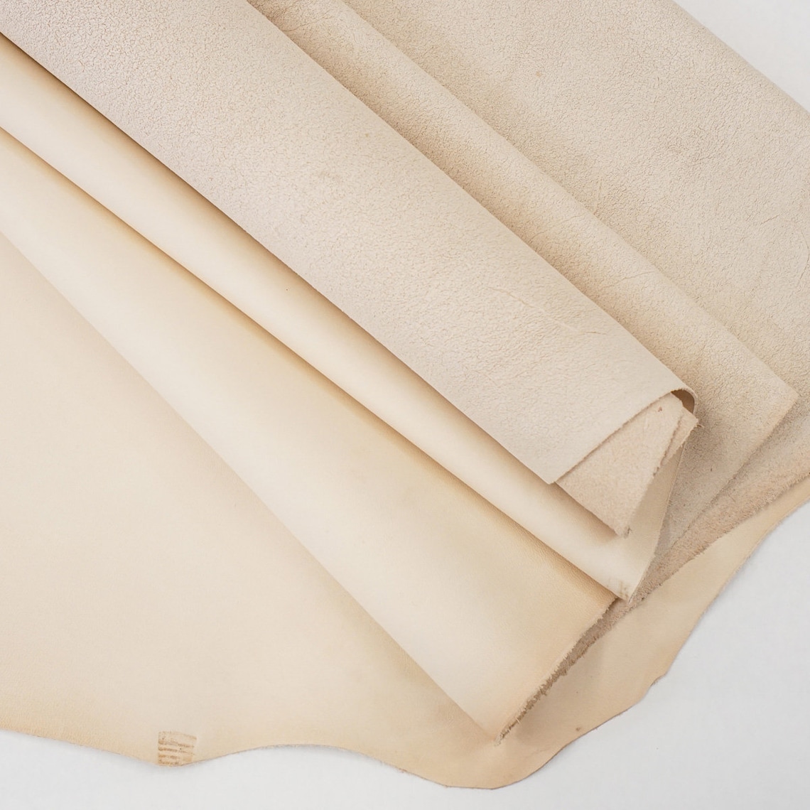 Sof-tan Veg Tan Leather | Rough Cut by the Square Foot | Milled Import ...