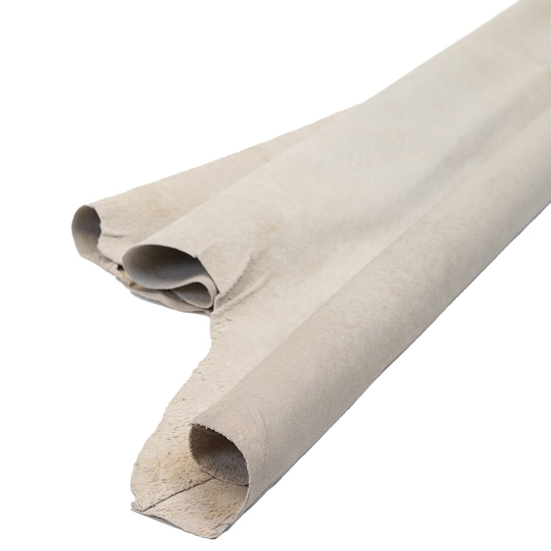 Beige Pigskin Lining | Lining Leather | Rough Cut by Square Foot - Etsy