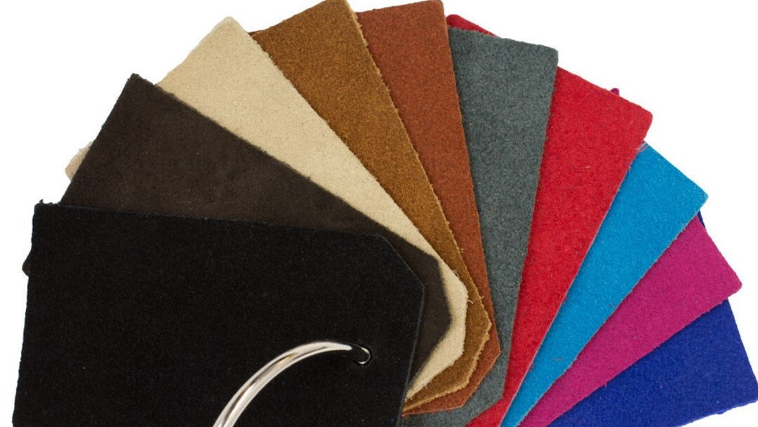 Earth Tone Chap Suede | Rough Cut by Square Foot | Cowhide Leather - Etsy