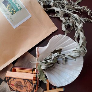 Extra Spirits Smudging Sage Fan - - Etsy