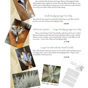 Extra Spirits Smudging Sage Fan - - Etsy