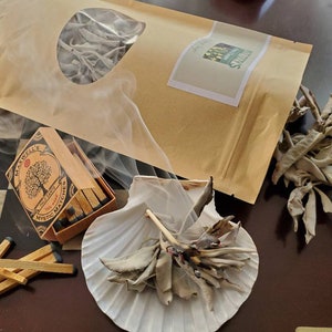 Extra Spirits Smudging Sage Fan - - Etsy