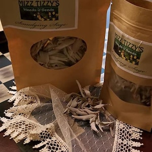 Extra Spirits Smudging Sage Fan - - Etsy