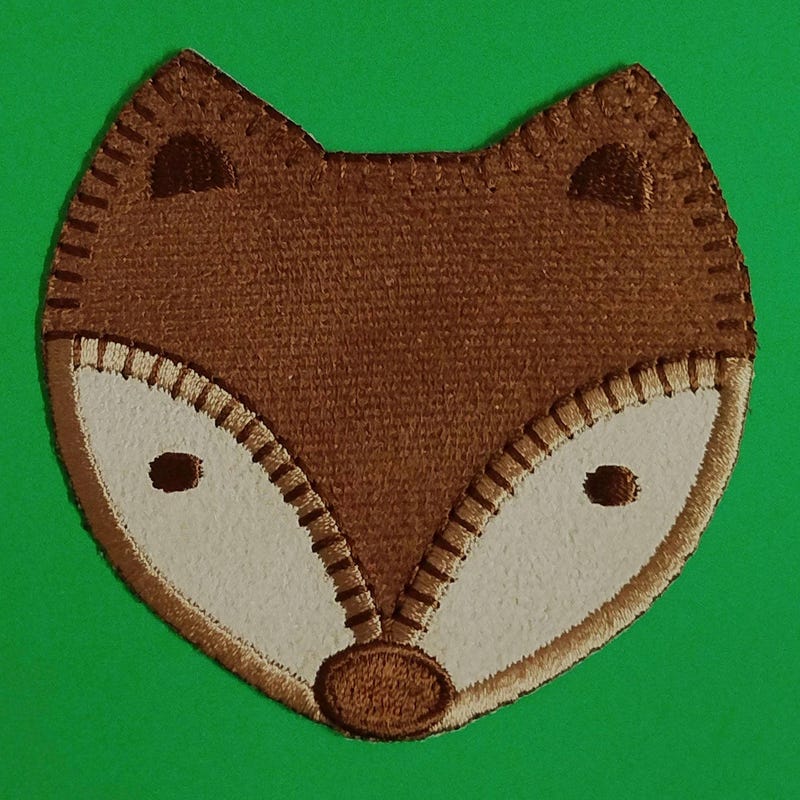 Fox Patch - Etsy