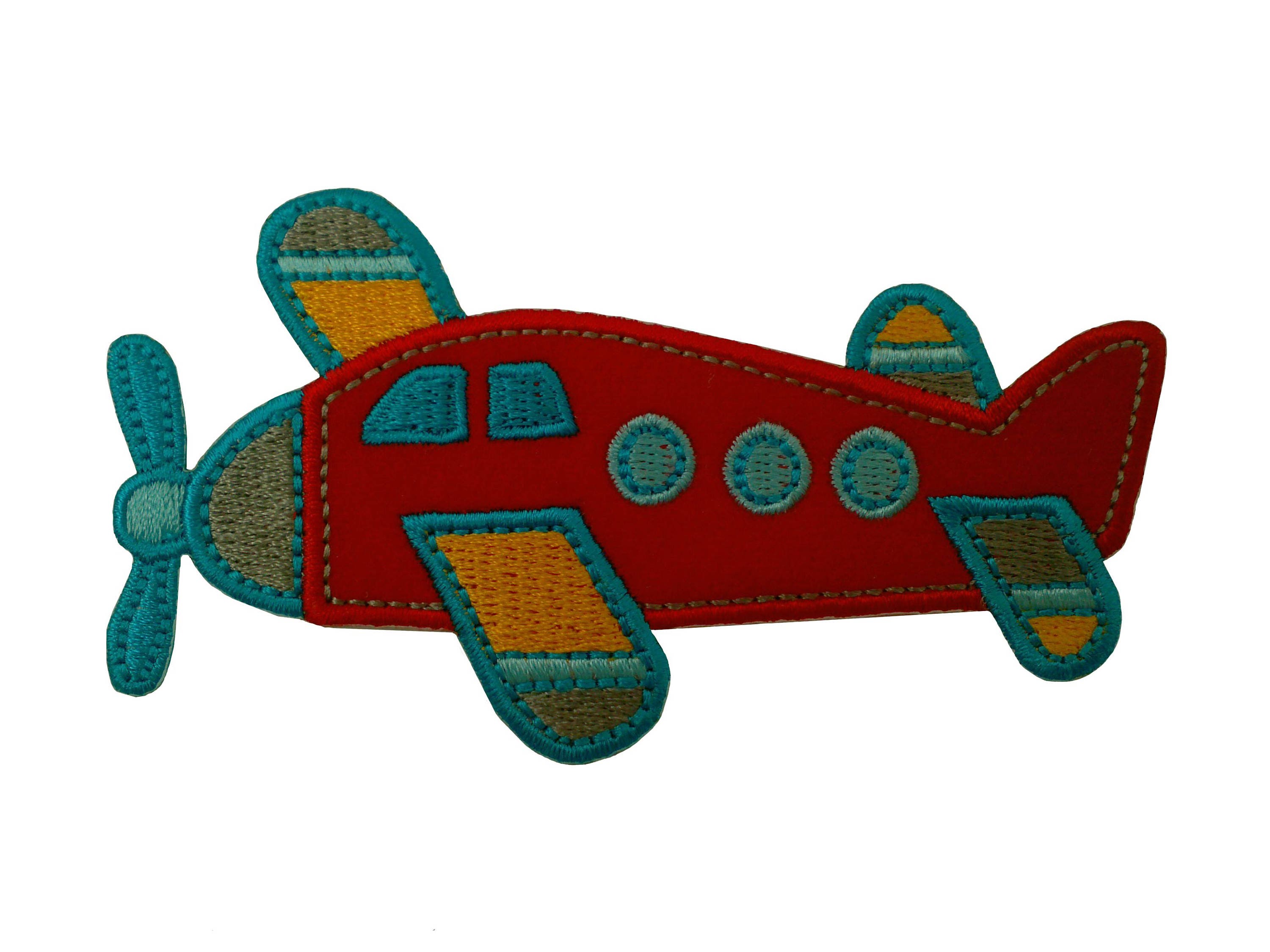 Airplane Iron on Applique Patch Kids - Etsy