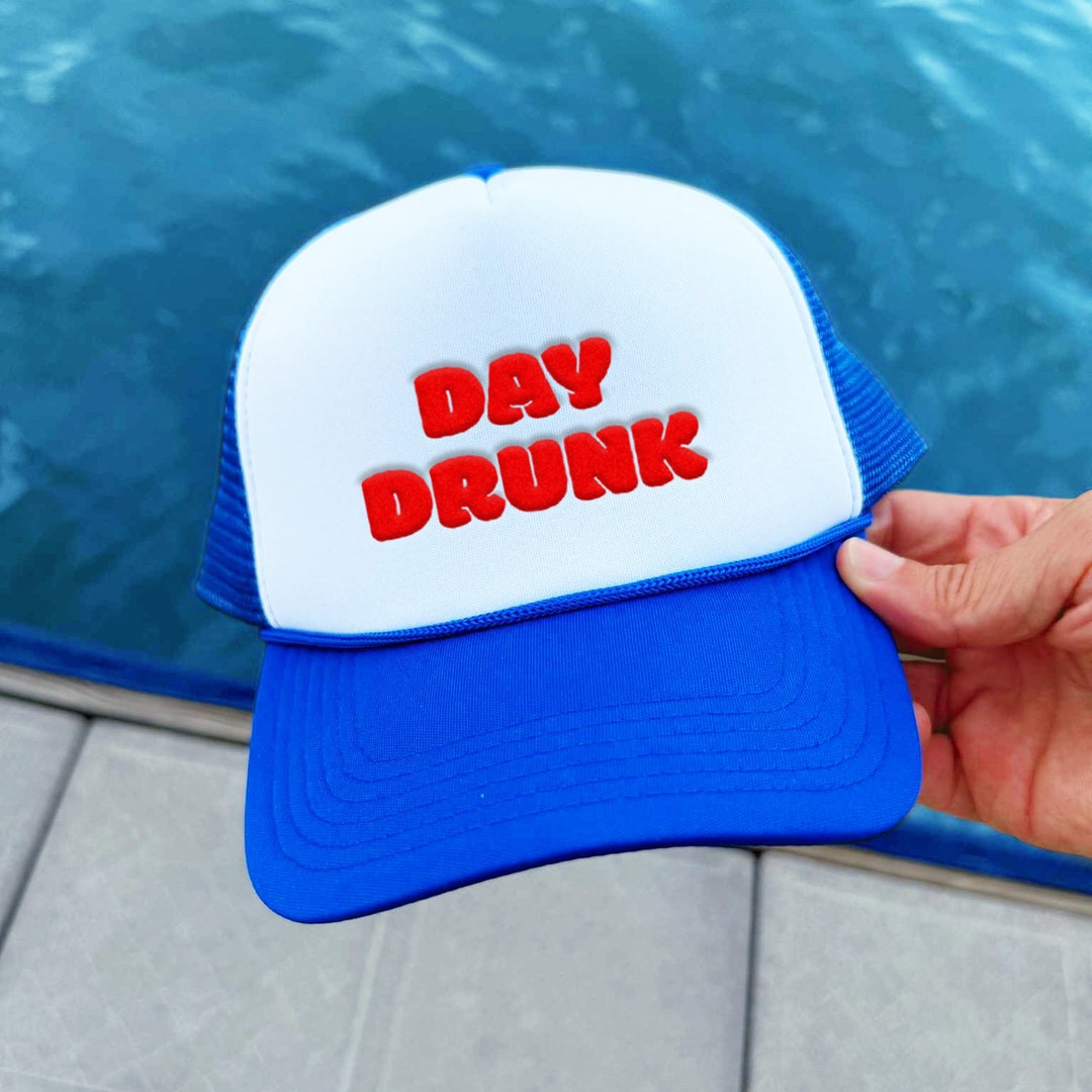 Funny Lake Hats, Day Drunk Foam Hats, Summer Party Hat, Day Drinking ...