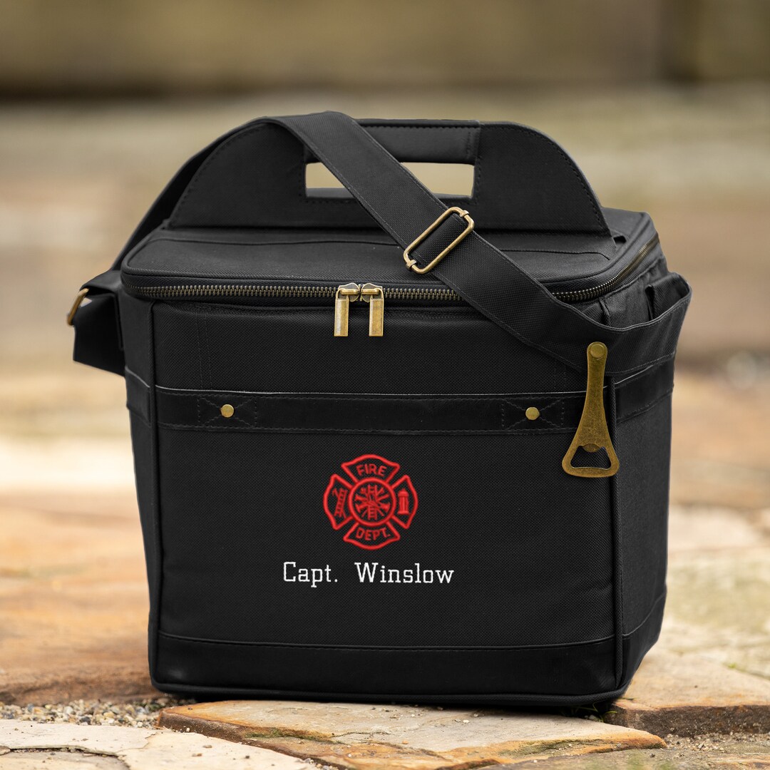Firefighter Gift, Maltese Cross Cooler, Personalized Bulk Fireman Gift ...