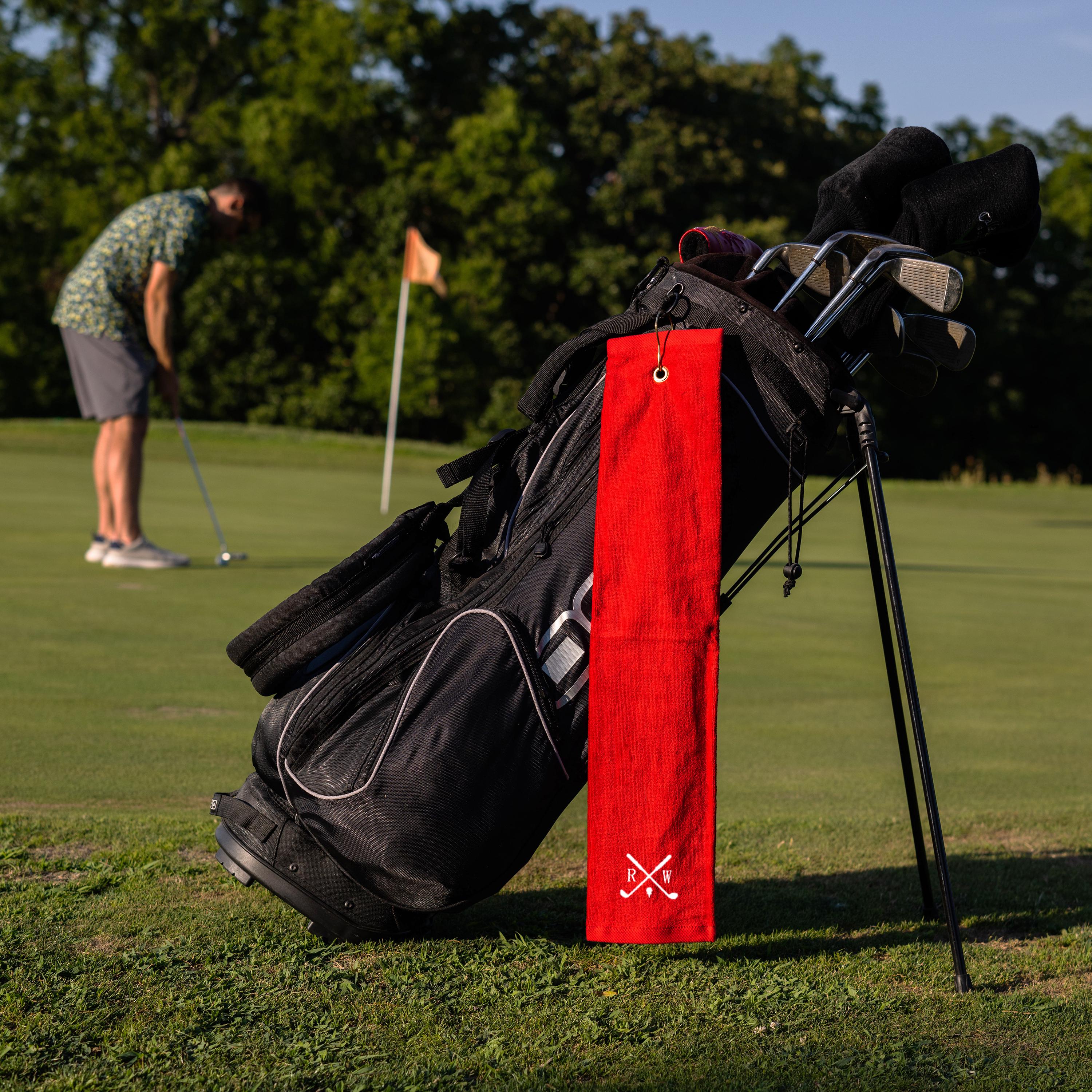 Personalized Golf Gift Set, Golf Towel With Keychain Engraved Ball ...