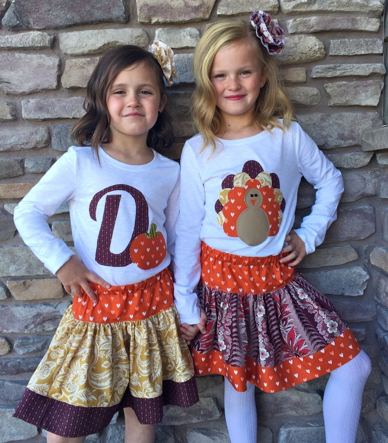 Fall Thanksgiving Turkey Set or Fall Personalized Pumpkin Set - Etsy