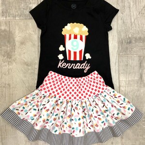 Retro Movie Popcorn Themed Outfit | Etsy