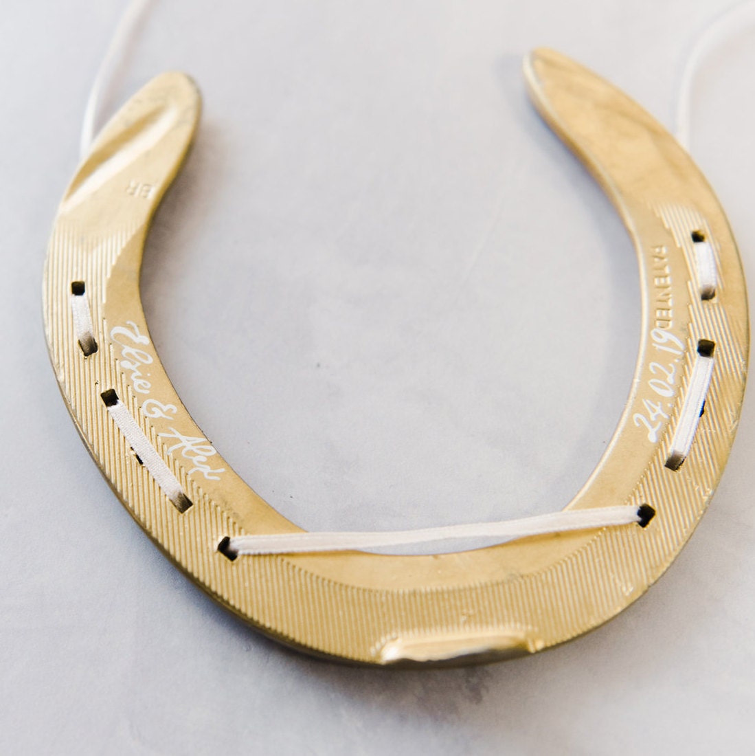 Letterbox Friendly Personalised Gold Bee Real Lucky Wedding - Etsy