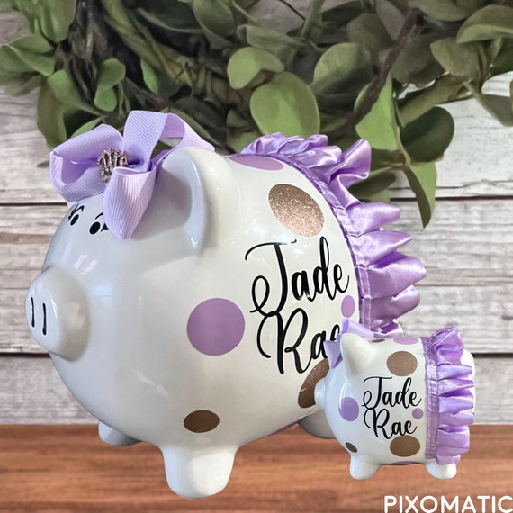 Write on piggy bank store