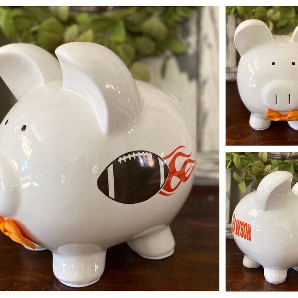 Football Bank - Etsy