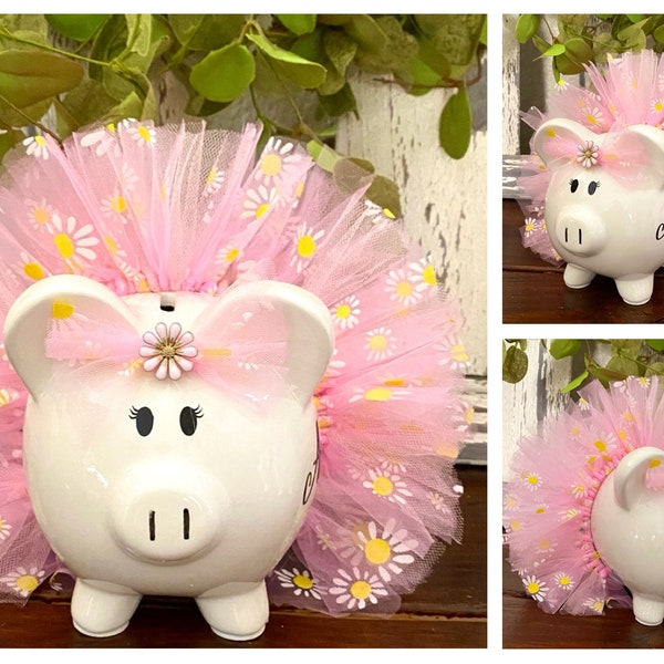 Tutu Piggy Bank - Etsy