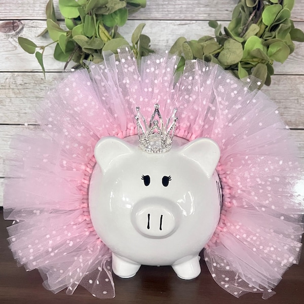 Tutu Piggy Bank - Etsy