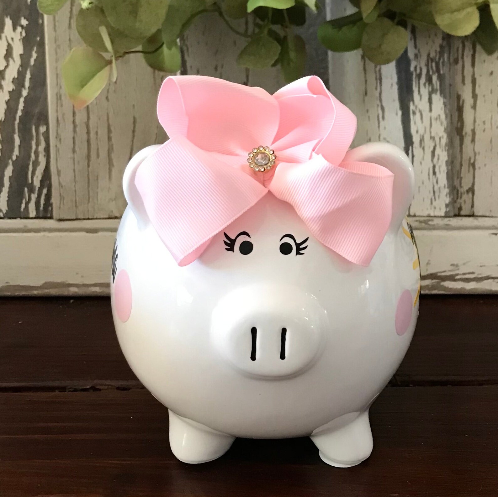 Large Custom Piggy Bank for Girls You Are My Sunshine Piggy - Etsy