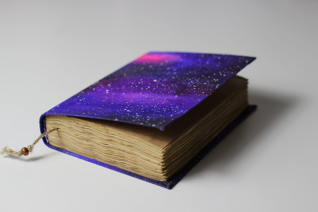MADE TO ORDER Cosmic Notebook Journal Old Paper Universe Nebula Cosmos ...