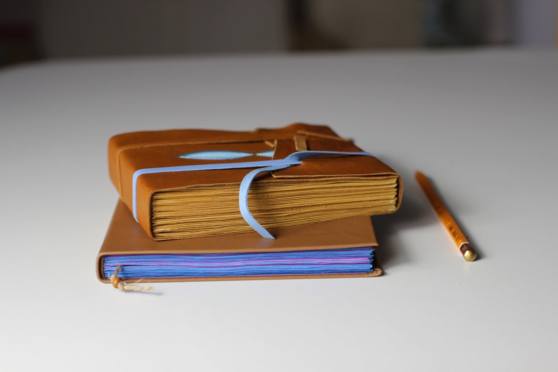 INFINITY Leather Journal Notebook Diary Sketchbook - Etsy