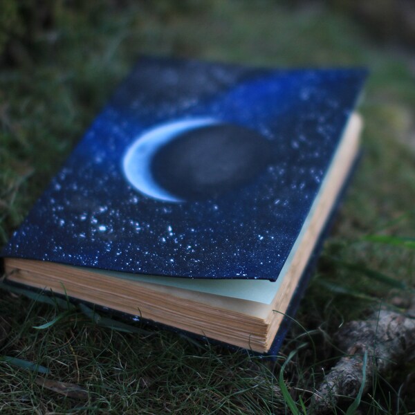 Moon Notebook - Etsy UK