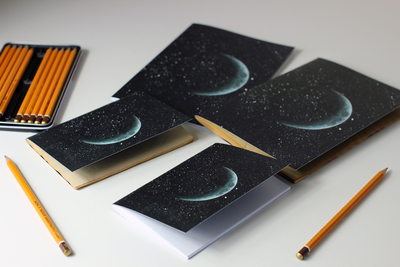 SET OF 4 Pocket Universe Notebook A6 A5 Pocket Notebook | Etsy