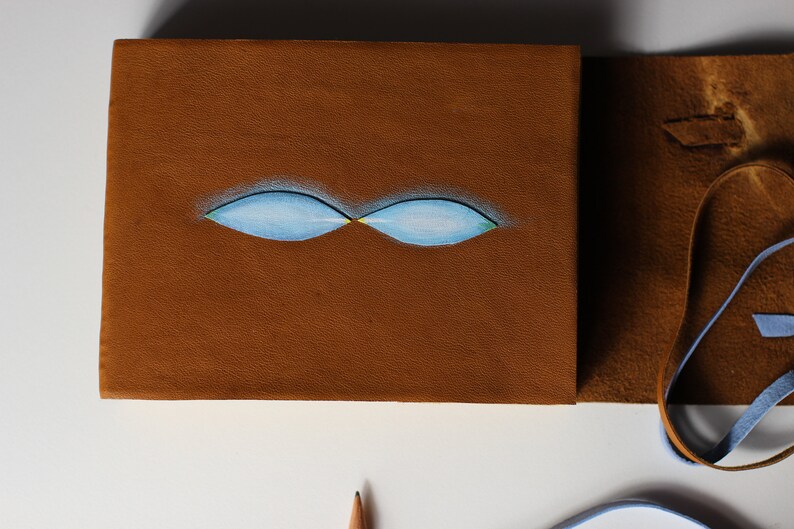 INFINITY Leather Journal Notebook Diary Sketchbook - Etsy