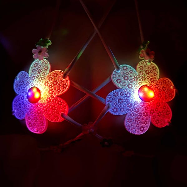 Light up Bra - Etsy