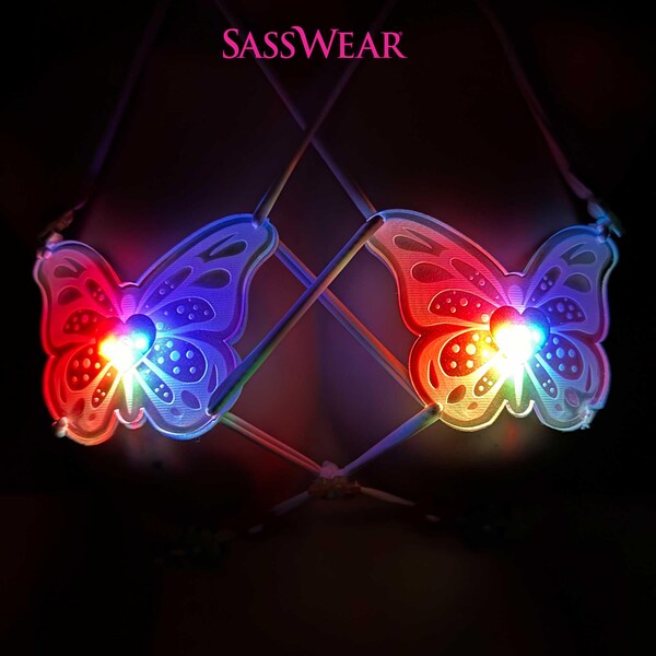Light up Bra - Etsy