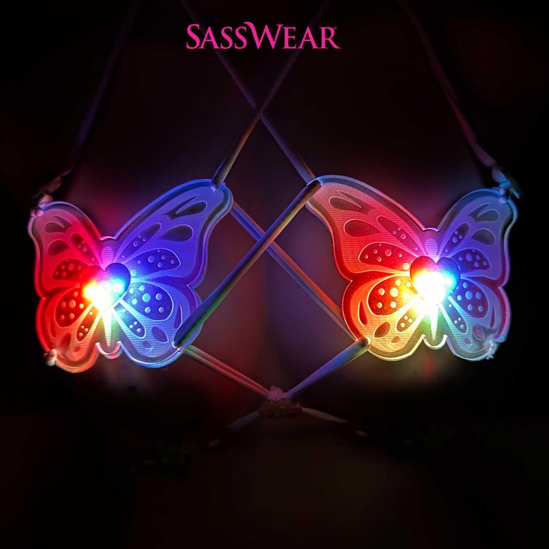 Light up Bra - Etsy
