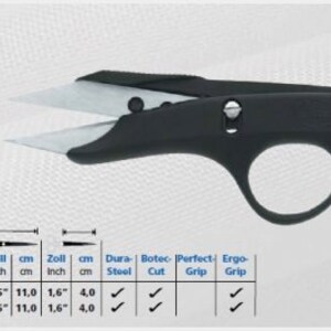 Kretzer Finny 760811 (60811) (70811) 4.5" / 11cm - Thread Clips ...