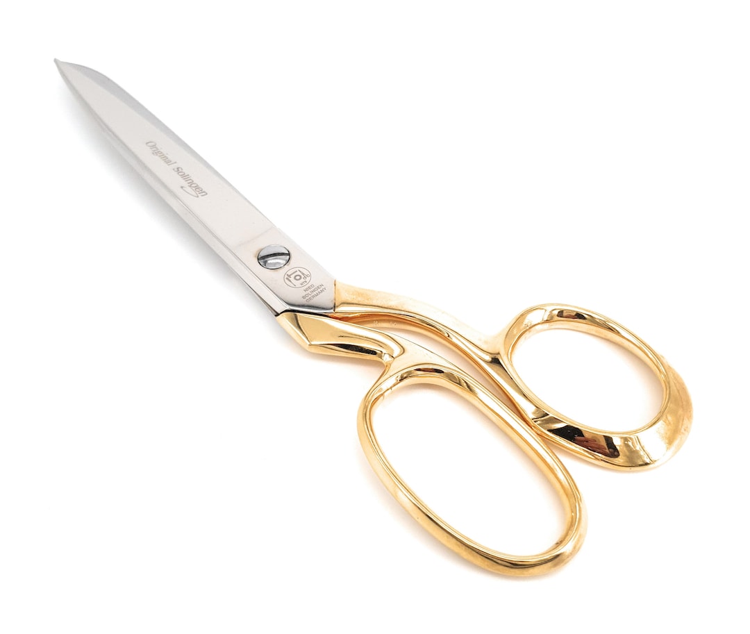 NTS Gold-plated Tailor Scissors / Textile Shears, Size 9.0