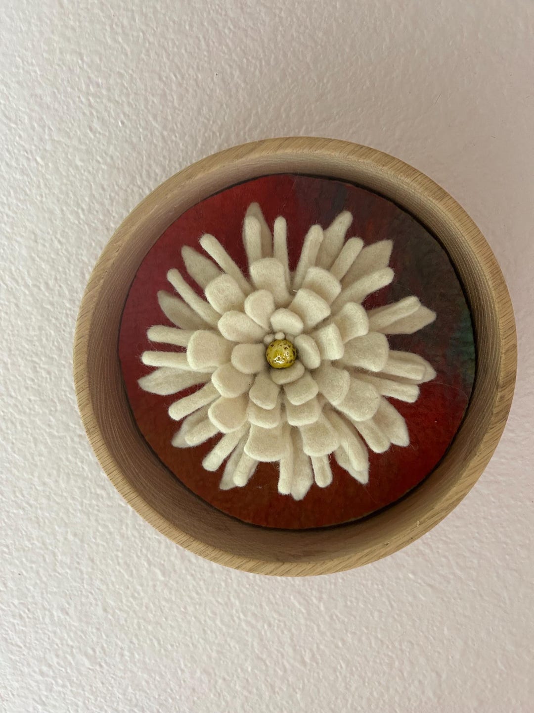 Heavyweight Needled Wool - Rest of Stripes With Silk - Prefelt Fabric ...