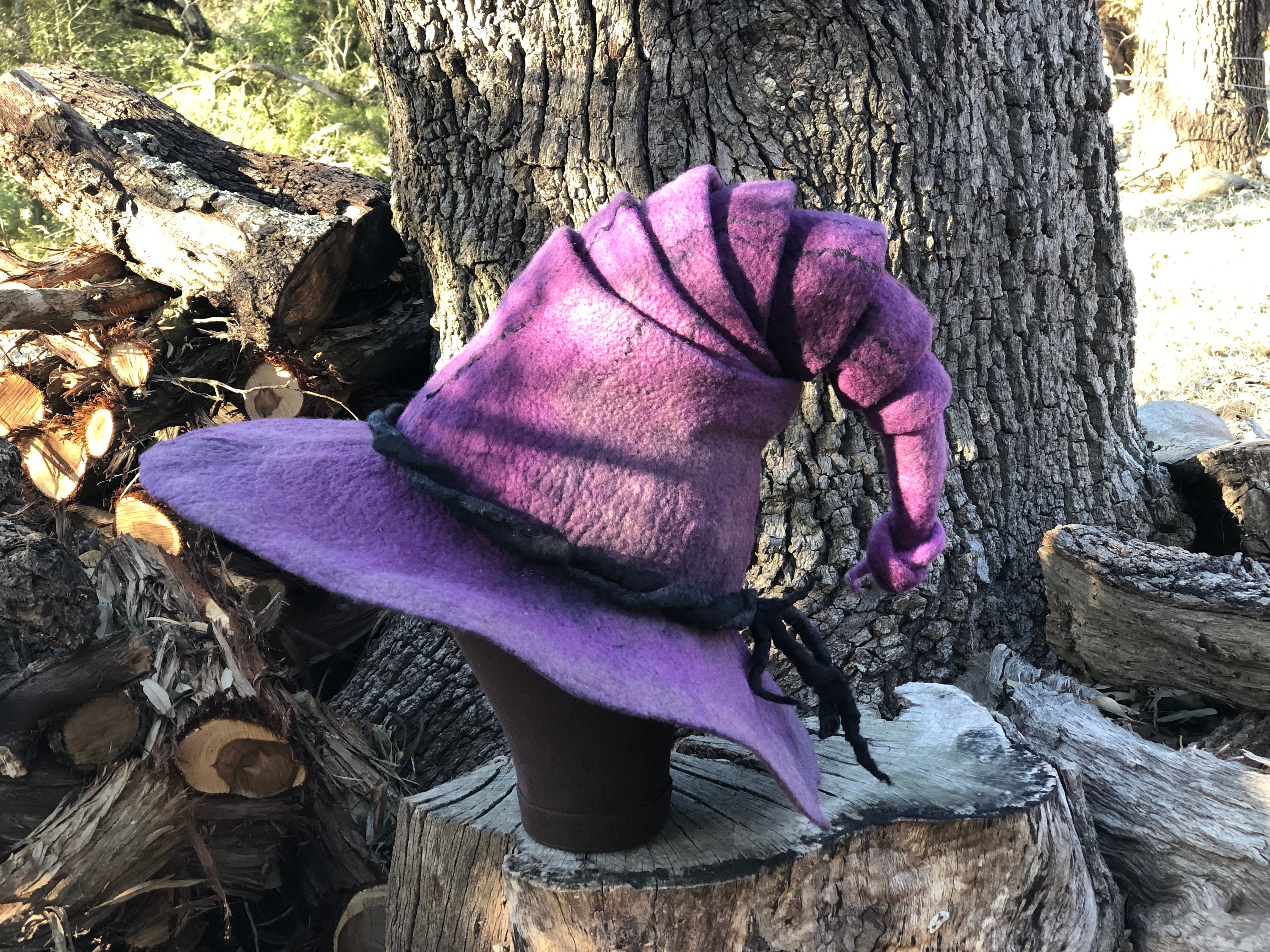 Fantasy Hat- Felted Halloween Hat - Etsy
