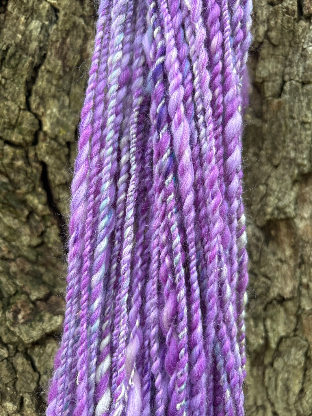 Purple Rain Art Yarn - Bulky - 3 3/8 Oz and 48 Yards - Etsy