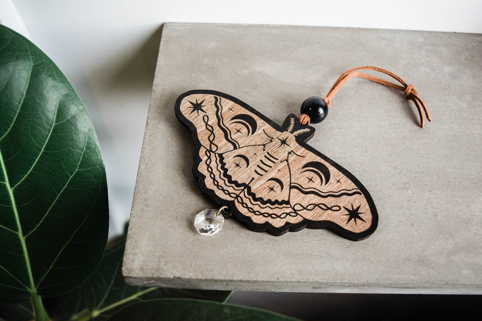 Lunar Moth Christmas Ornament Holiday Gifts Yule Winter Solstice Spooky ...