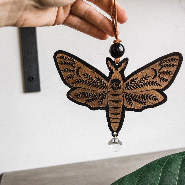Moth Ornament - Etsy