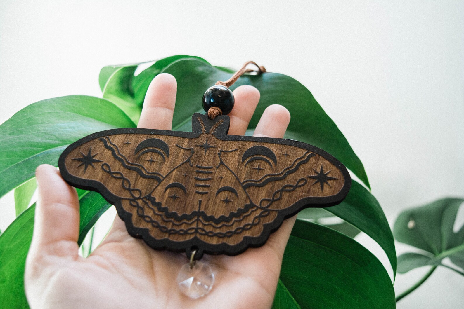 Lunar Moth Christmas Ornament Holiday Gifts Yule Winter Solstice Spooky ...