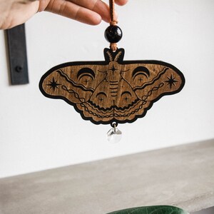 Lunar Moth Christmas Ornament Holiday Gifts Yule Winter Solstice Spooky ...