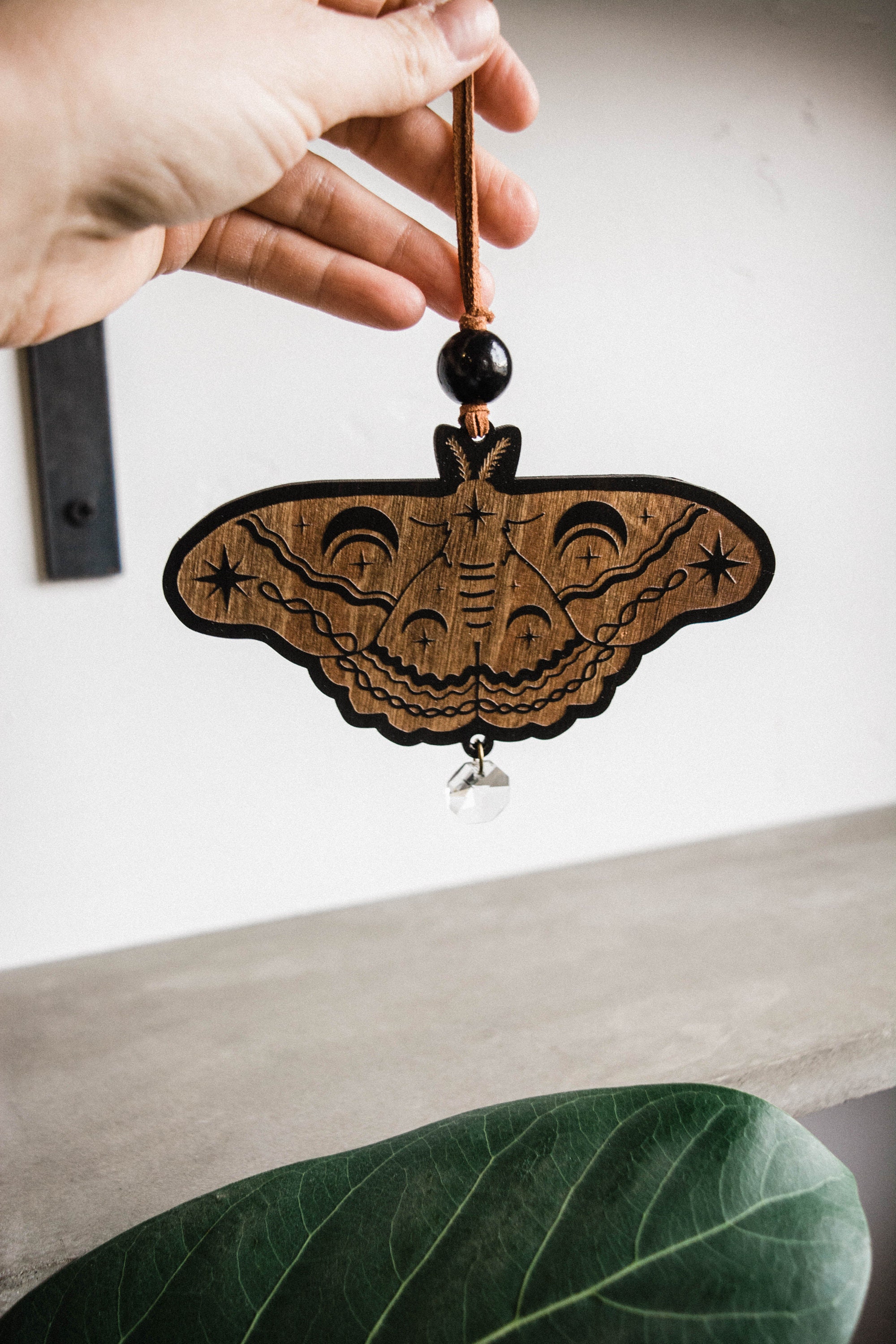 Lunar Moth Christmas Ornament Holiday Gifts Yule Winter Solstice Spooky ...