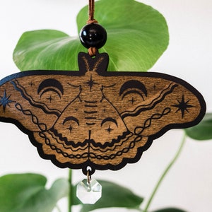 Lunar Moth Christmas Ornament Holiday Gifts Yule Winter Solstice Spooky ...