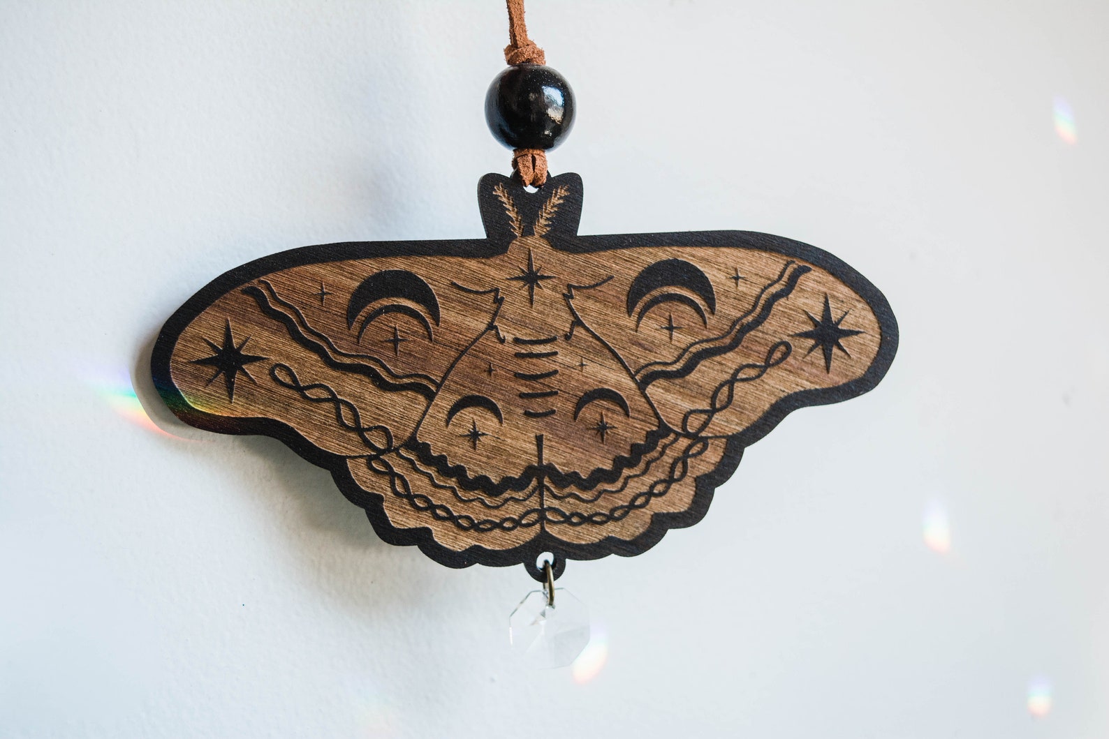 Lunar Moth Christmas Ornament Holiday Gifts Yule Winter Solstice Spooky ...