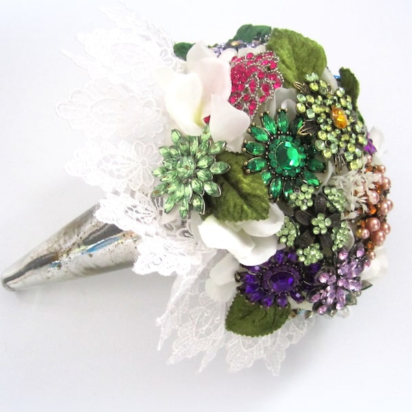 Brooch Wedding Bouquet - Etsy