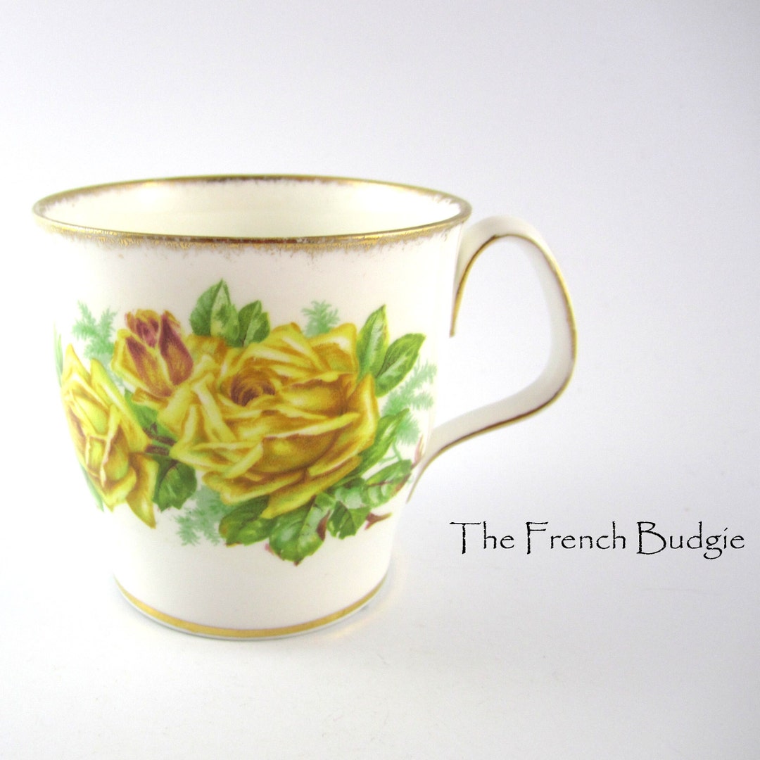 Royal Albert Yellow tea Rose Coffee/ Tea Mug Made in ENGLAND - Etsy