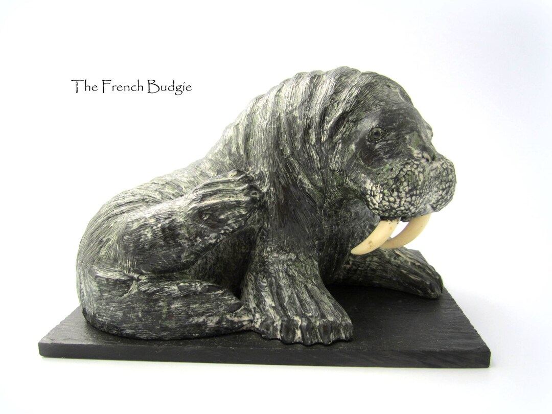 Inuit Stye Wolf Originals WALRUS Figurine - Etsy
